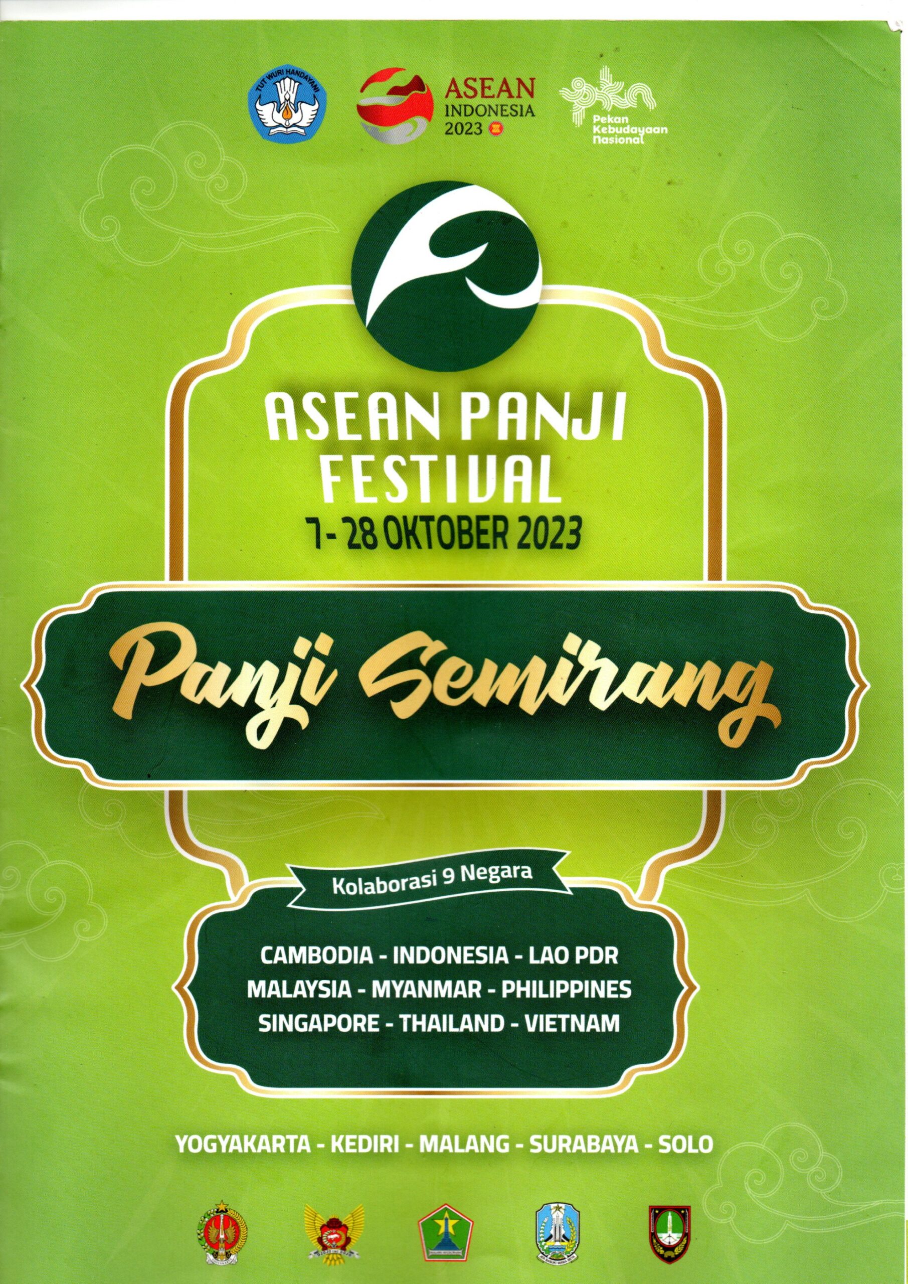 PENTAS PANJI SEMIRANG KOLABORASI 9 NEGARA DI PANDAAN – sandhya citralekha